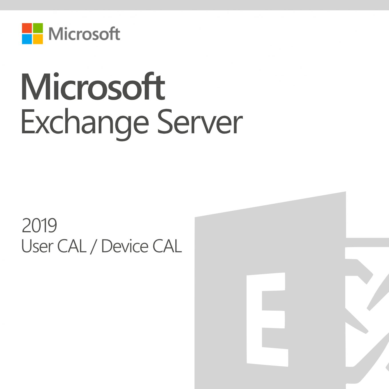 Microsoft Exchange Server 2019 Standard User/Device CALs - SwissBuy24 ...